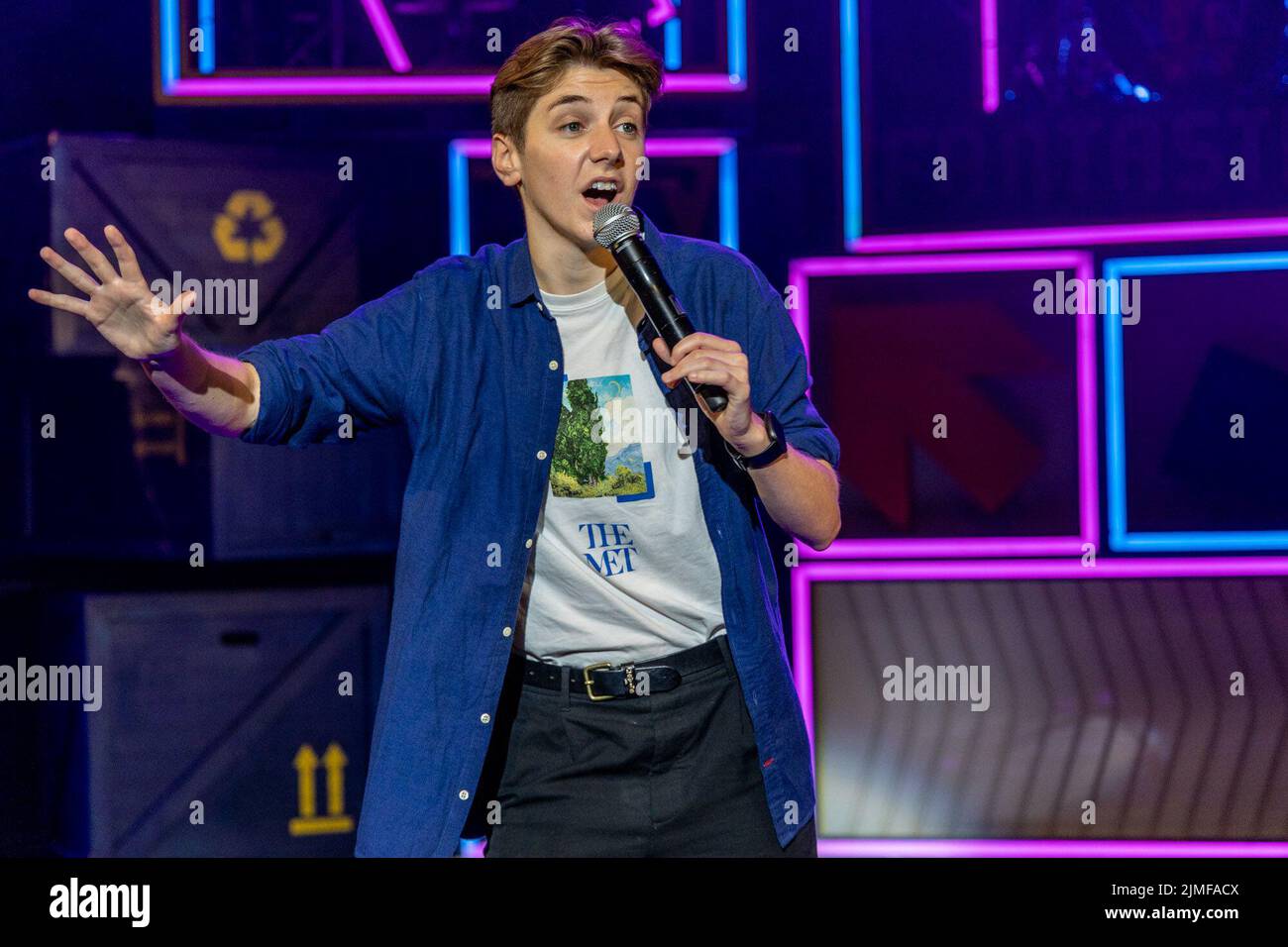 Edinburgh, United Kingdom. 06 August, 2022 Pictured: Comedian, Sarah ...