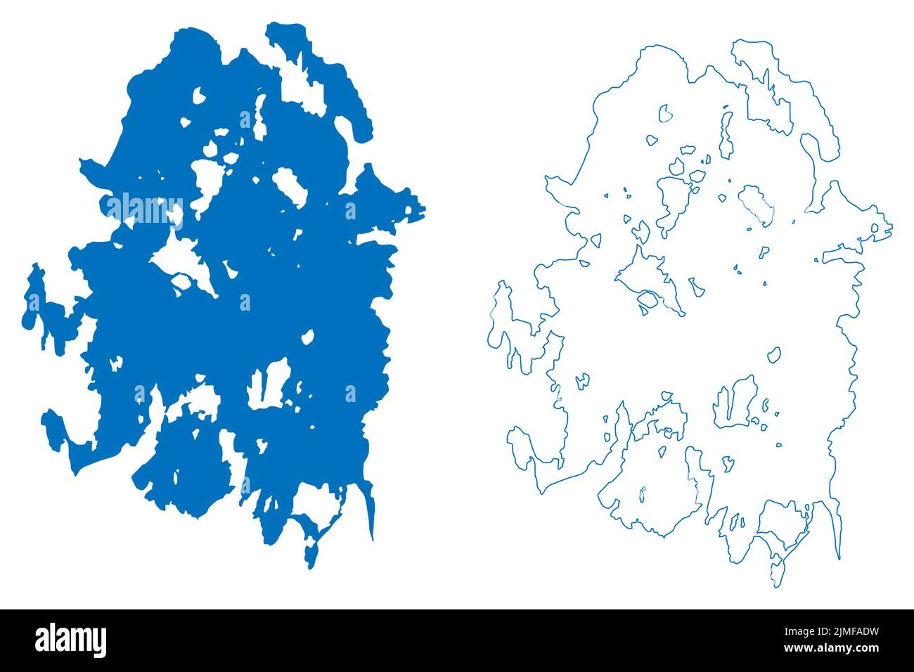 Map of nipigon hi-res stock photography and images - Alamy