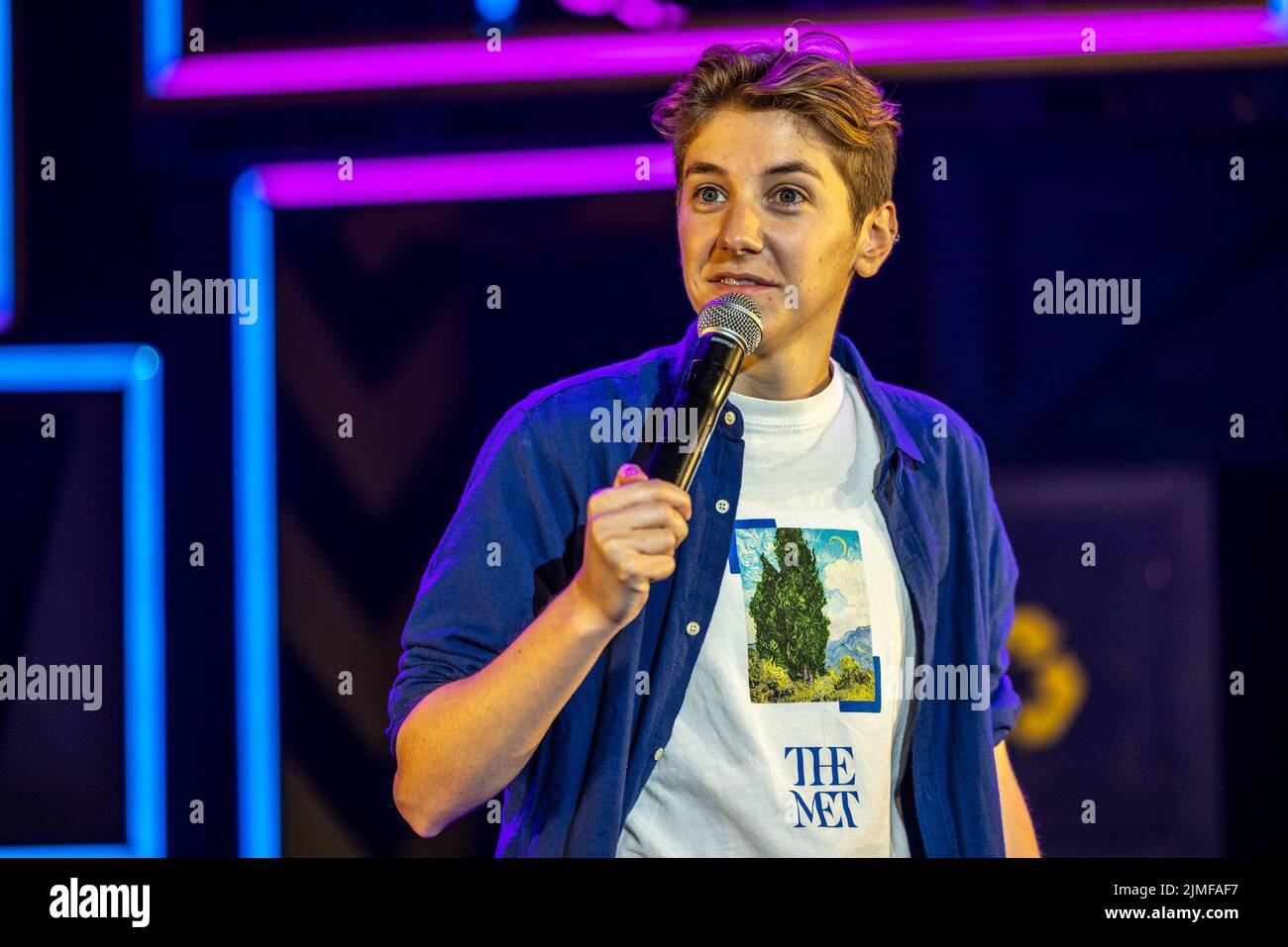 Edinburgh, United Kingdom. 06 August, 2022 Pictured: Comedian, Sarah ...