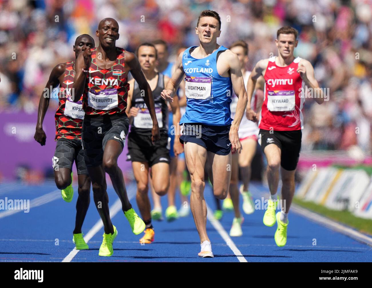 Scotland's Jake Wightman in action during the Men's 1500 metres at ...