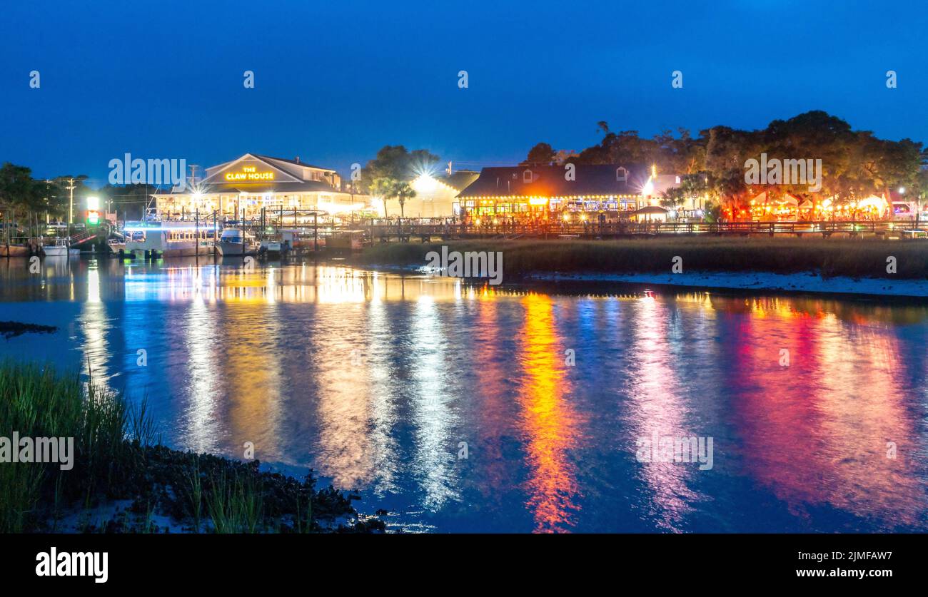 Views and scenes at murrells inlet south of myrtle beach south carolina ...