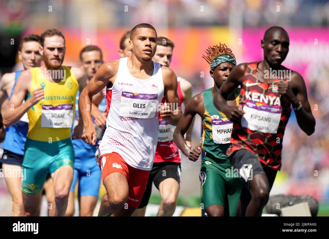 England's Elliot Giles in action during the Men's 1500 metres at ...