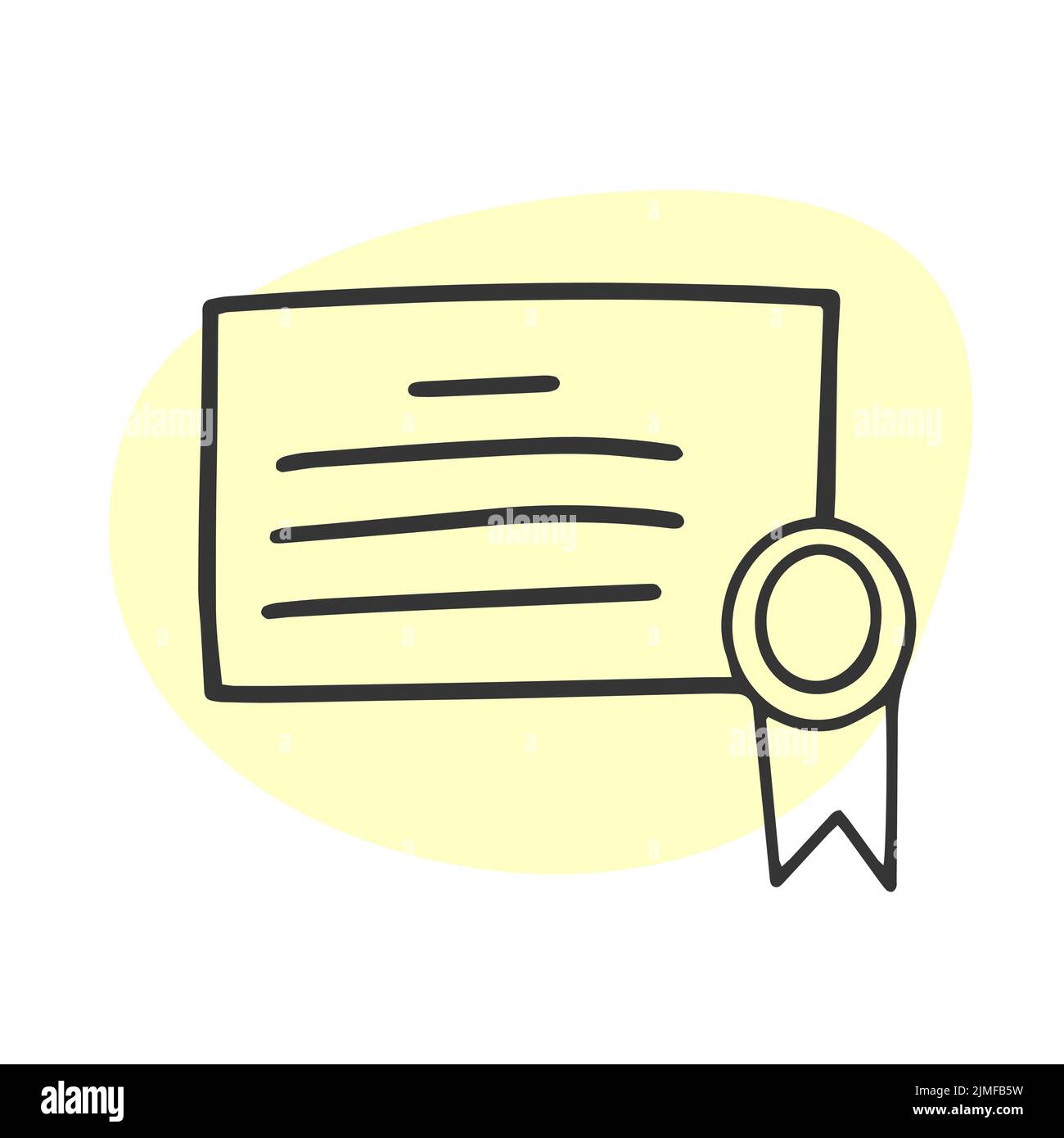 Diploma degree graduation in Stock Vector Images - Alamy