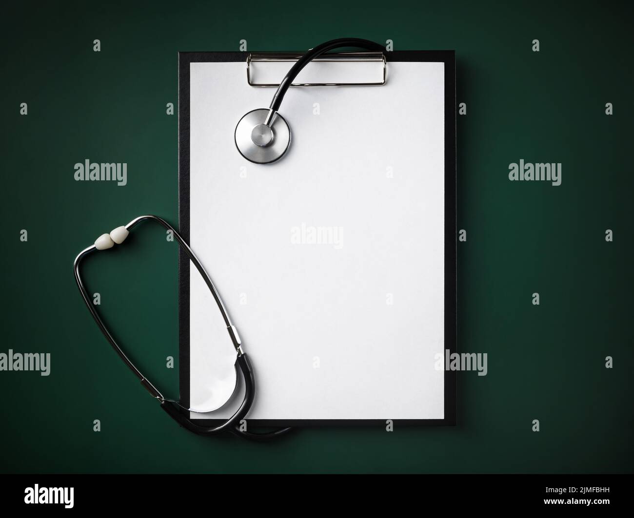 Flat lay stethoscope paper hi-res stock photography and images - Alamy