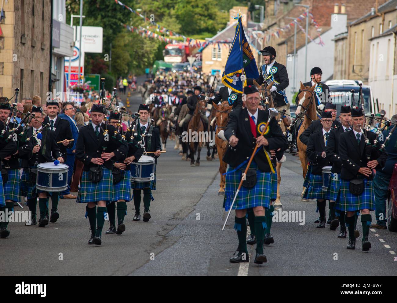 Coldstream, Scottish Borders, 04 August 2022. The return of the ...