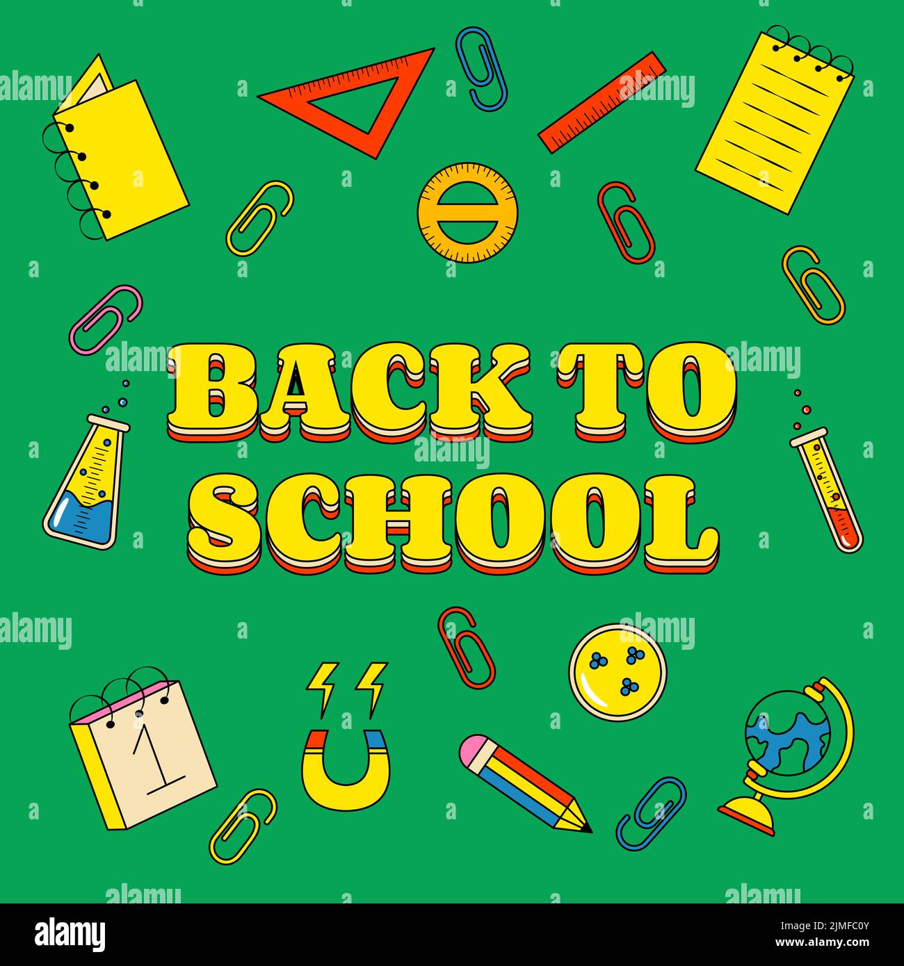 Groovy science Stock Vector Images - Alamy