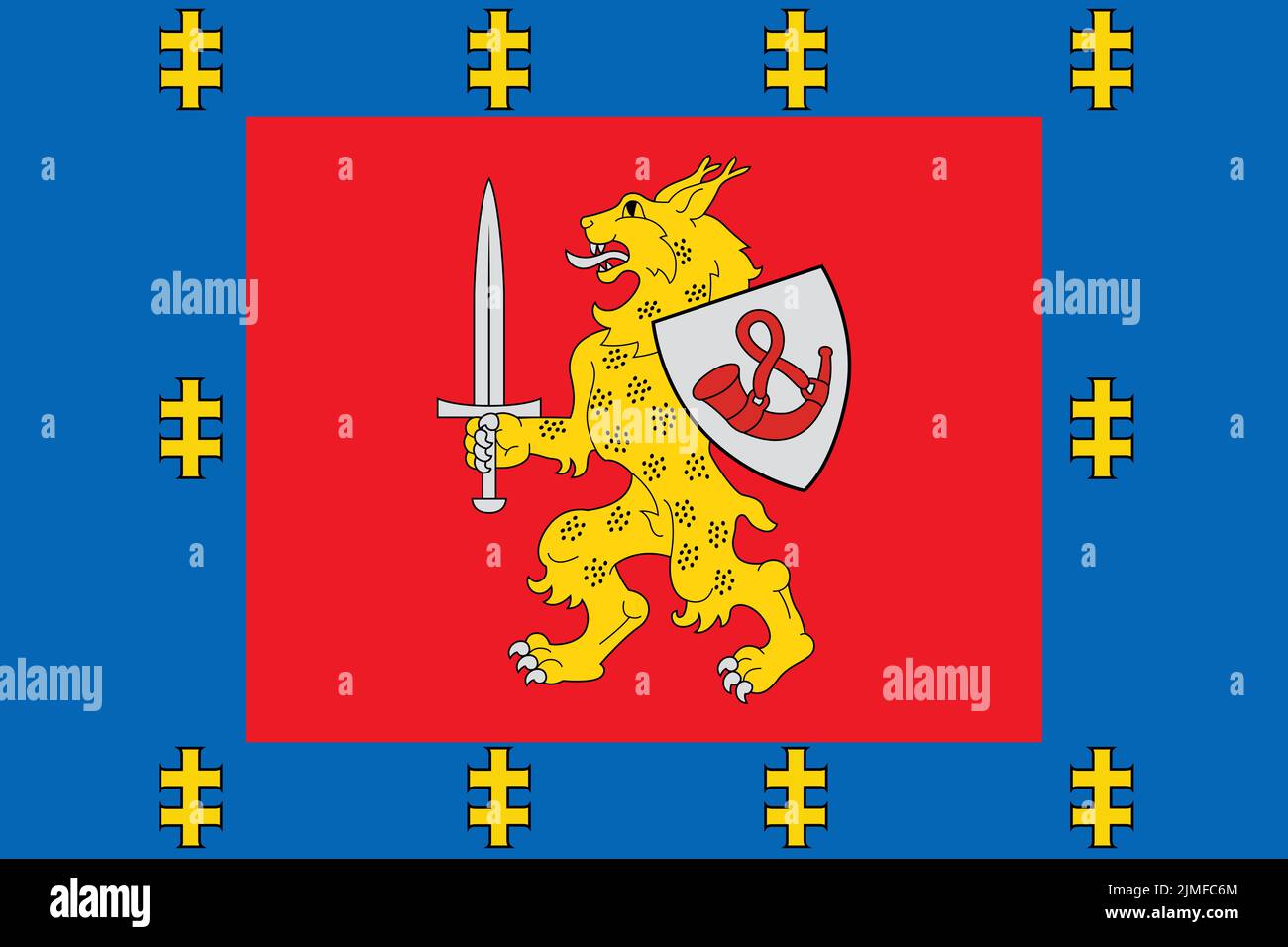 Taurage flag hi-res stock photography and images - Alamy