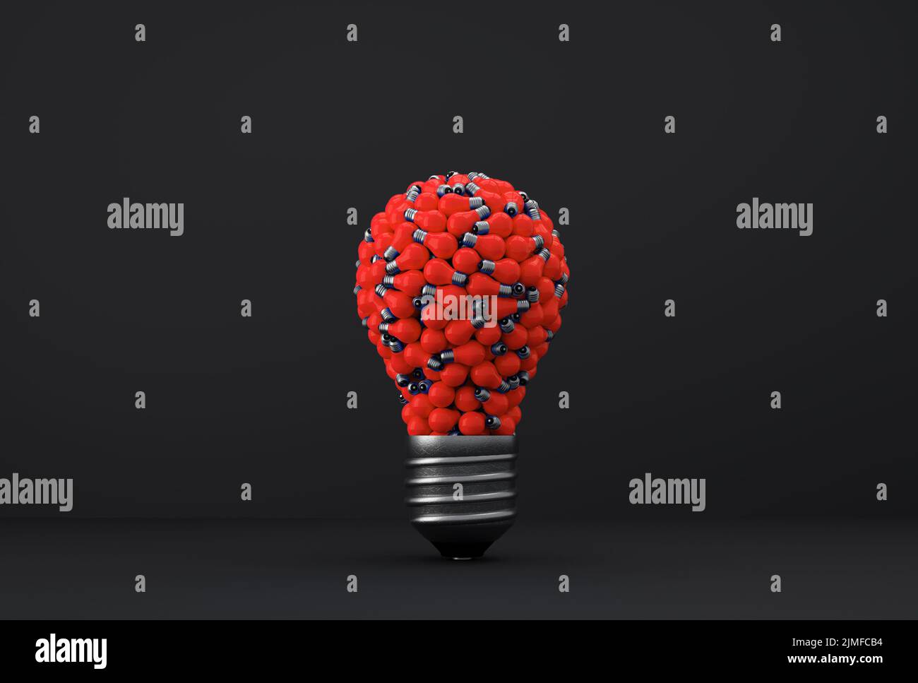 Old classic light bulb in front of background - 3D Illustration Stock ...
