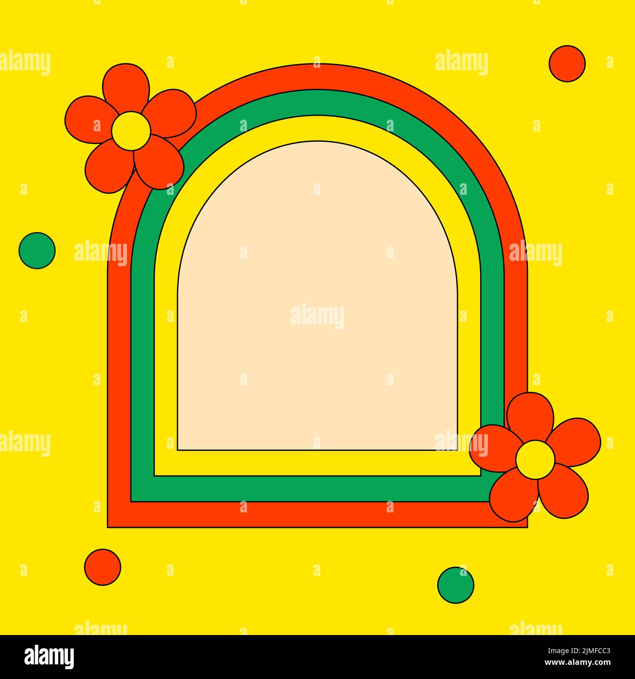 Retro Groove Social Media Post Stock Vector Image & Art - Alamy