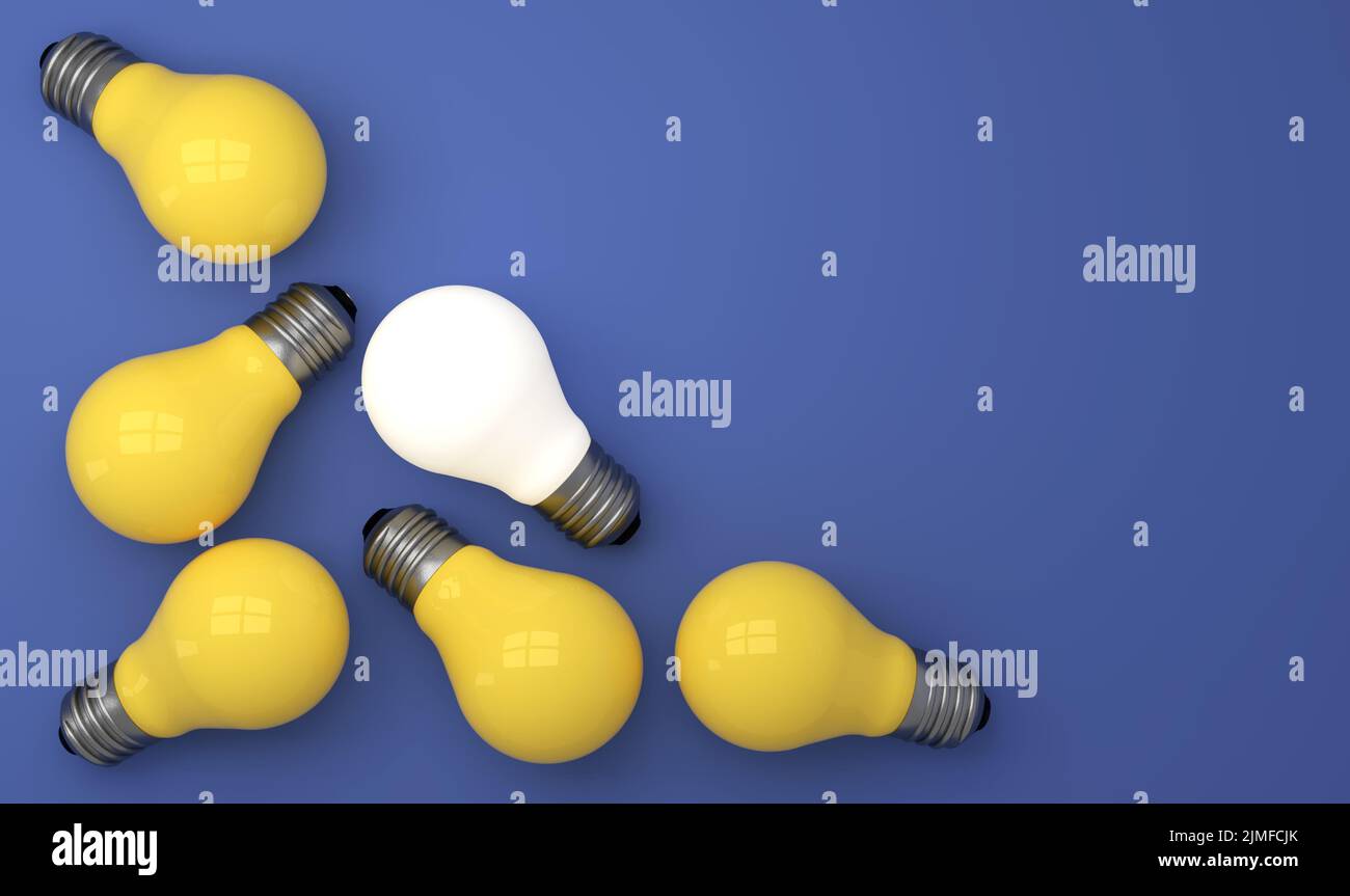 Old classic light bulb in front of background - 3D Illustration Stock ...