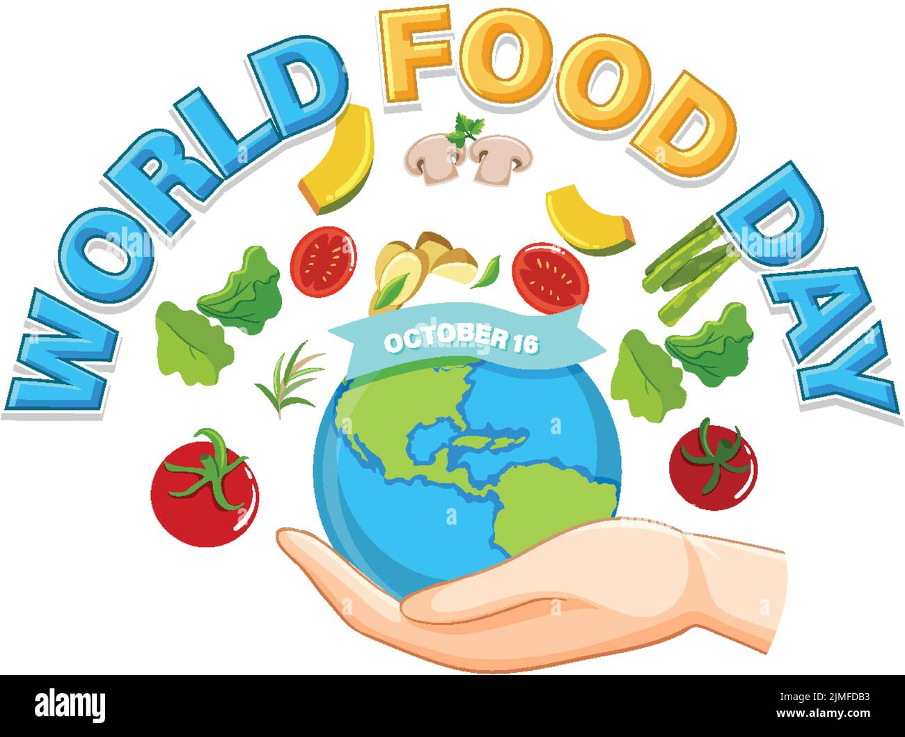 World Food Day Banner Template illustration Stock Vector Image & Art ...