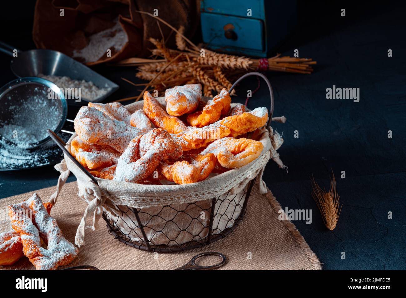 Raderkkuchen is a traditional Polish lard pastry Stock Photo - Alamy
