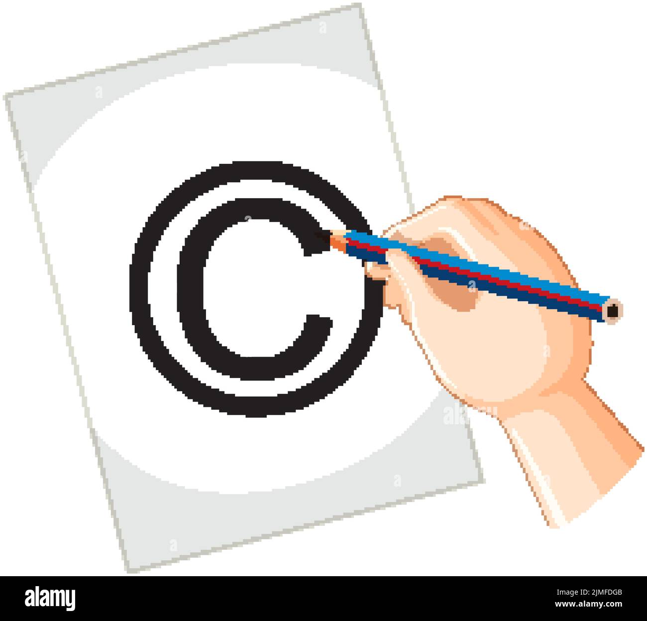 Copyright symbol concept vector illustration Stock Vector Image & Art ...