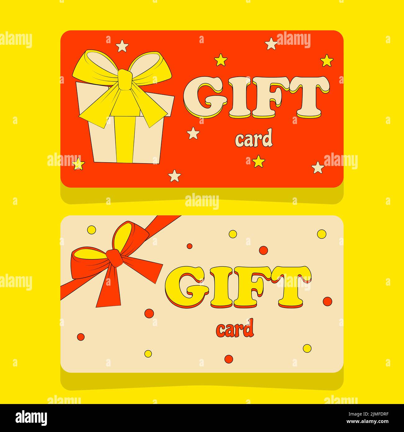 Gift cards store Stock Vector Images - Alamy