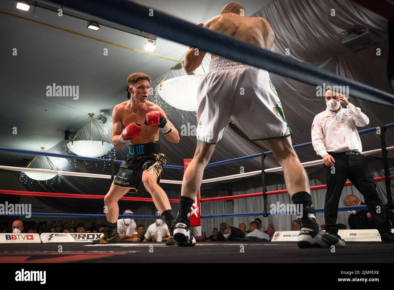 Black Flash Promotions boxing show at Devonshire House Hotel, Liverpool ...