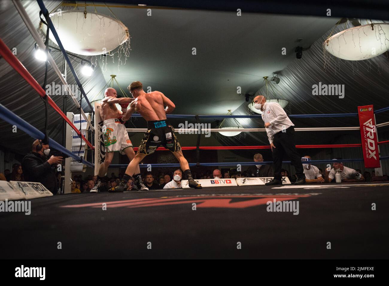 Black Flash Promotions boxing show at Devonshire House Hotel, Liverpool ...