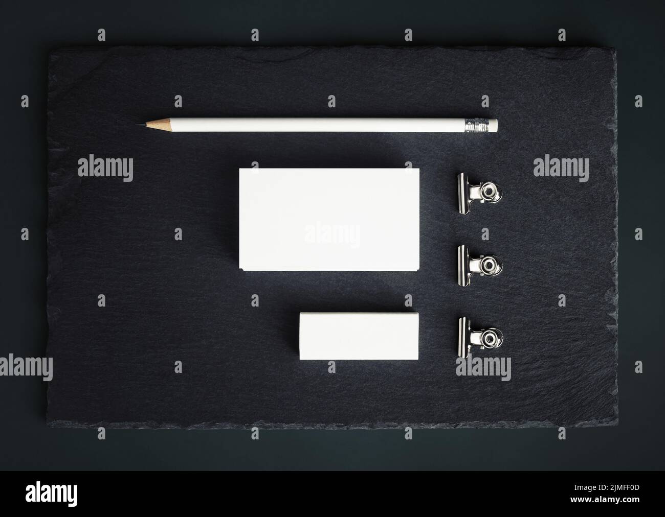 Blank stationery template Stock Photo - Alamy