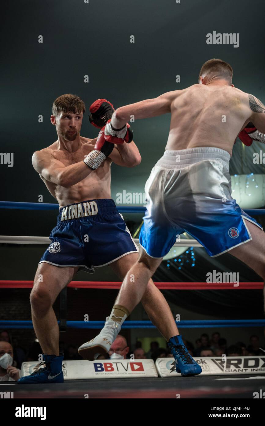 Professional boxing at devonshire house hotel hi-res stock photography ...