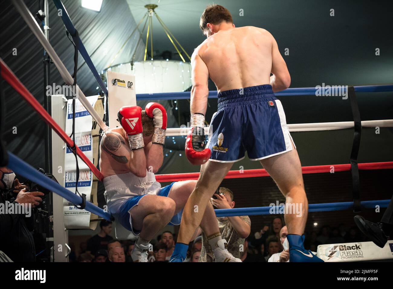 Black Flash Promotions boxing show at Devonshire House Hotel, Liverpool ...