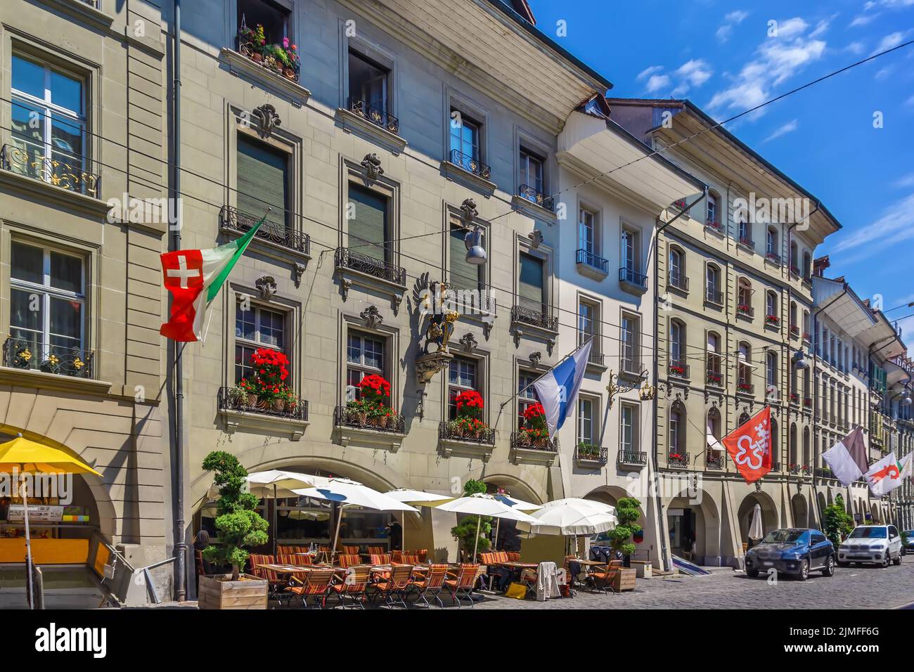 Street in Bern, Switzerland Stock Photo - Alamy