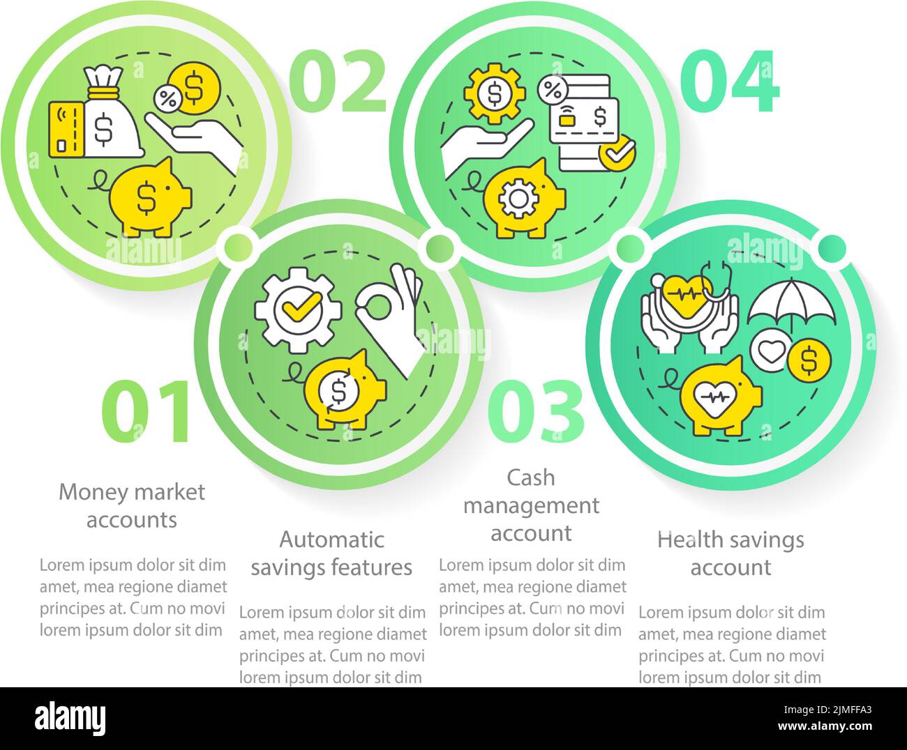 Saving accounts types circle infographic template Stock Vector Image ... Saving accounts types circle infographic template Stock Vector Image ...