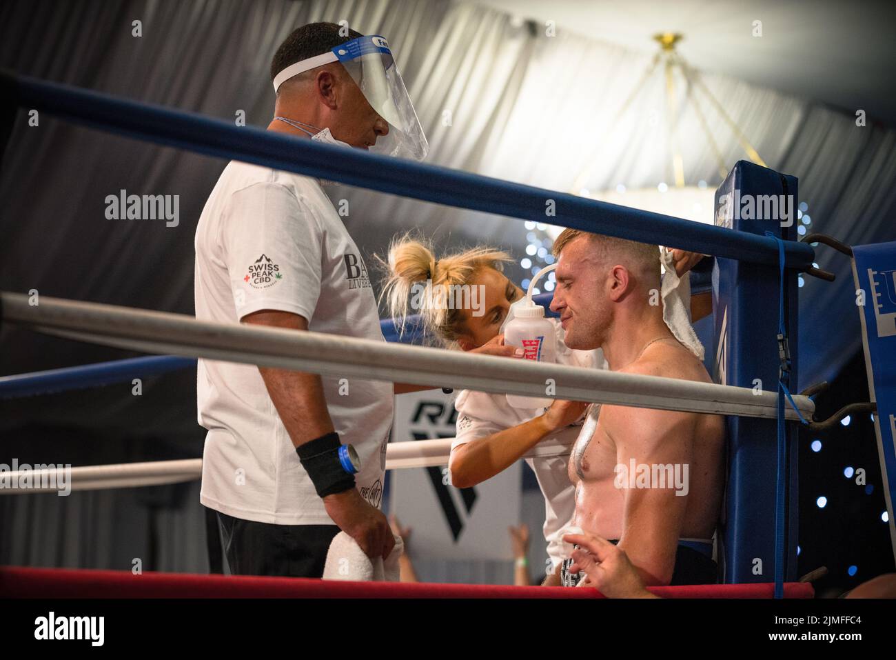 Black Flash Promotions boxing show at Devonshire House Hotel, Liverpool ...