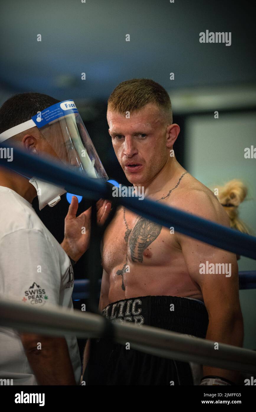 Black Flash Promotions boxing show at Devonshire House Hotel, Liverpool ...