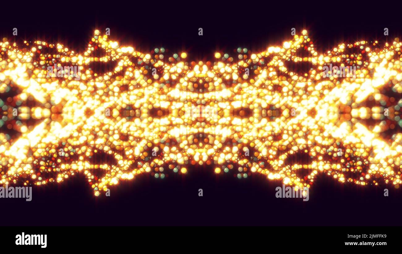 Wave stream of luminous particles Stock Photo - Alamy