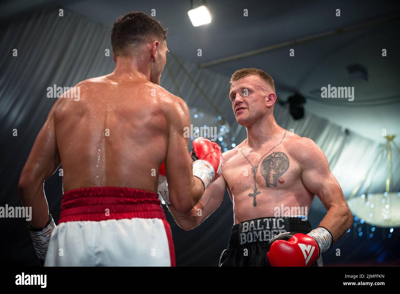 Black Flash Promotions boxing show at Devonshire House Hotel, Liverpool ...