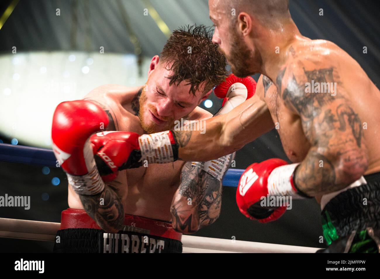 Black Flash Promotions boxing show at Devonshire House Hotel, Liverpool ...