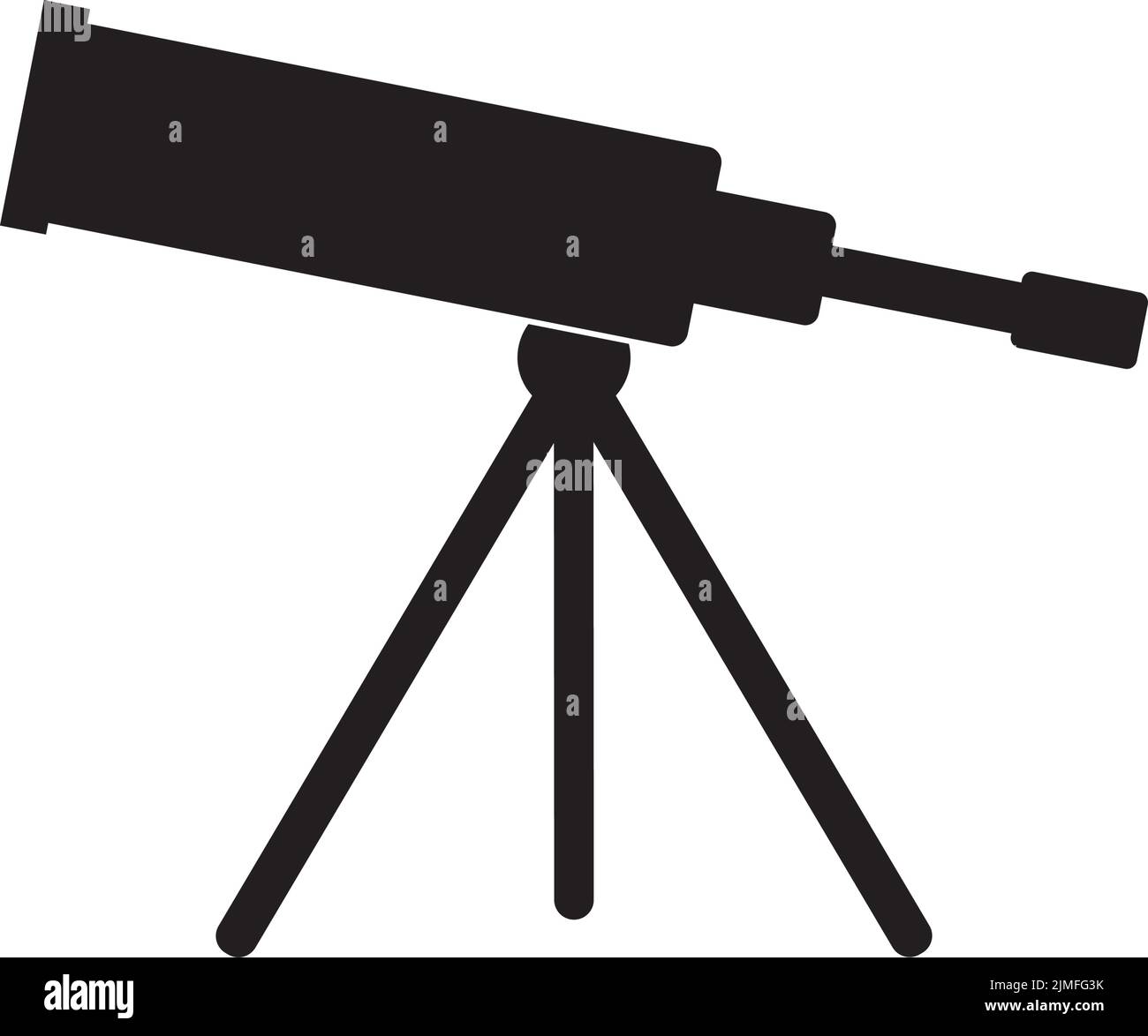 telescope icon logo vector design Stock Vector Image & Art - Alamy