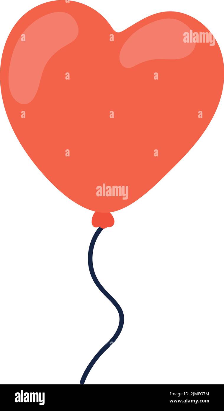 heart balloon design Stock Vector Image & Art - Alamy