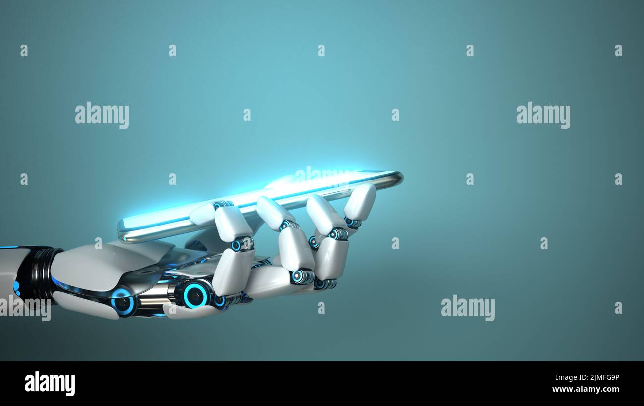 Cyber robot enter hi-res stock photography and images - Alamy