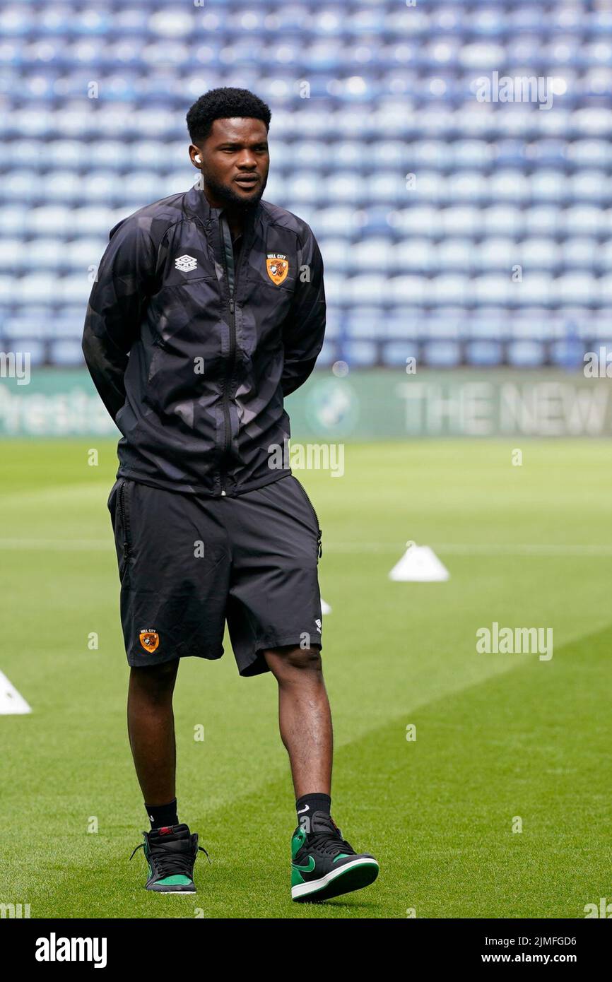 Benjamin Tetteh #30 of Hull City before the match Stock Photo - Alamy
