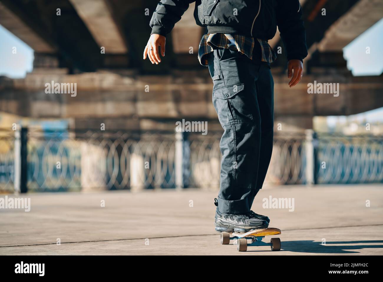Skateboarding on street hi-res stock photography and images - Alamy