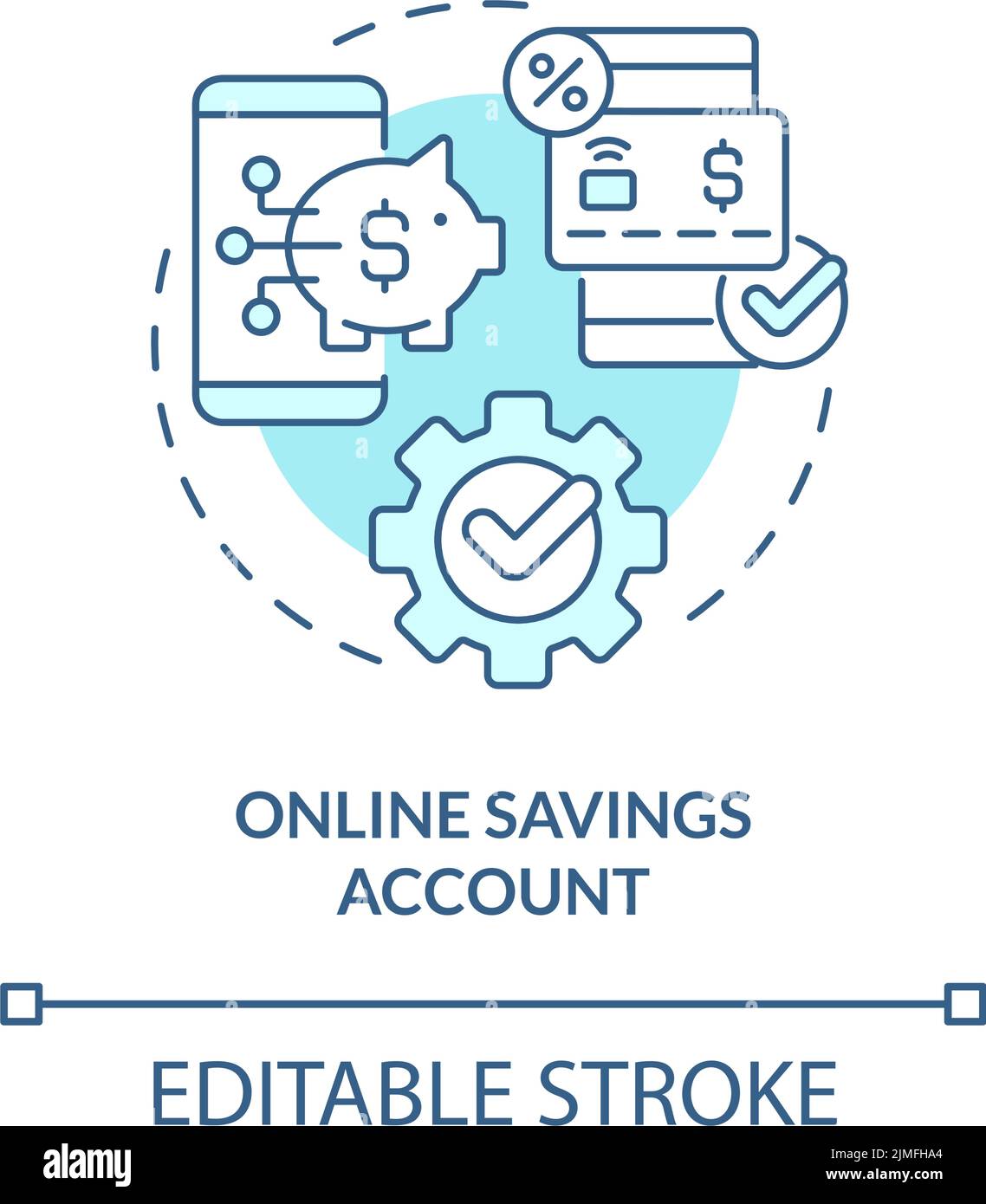 General and savings banking Stock Vector Images - Alamy