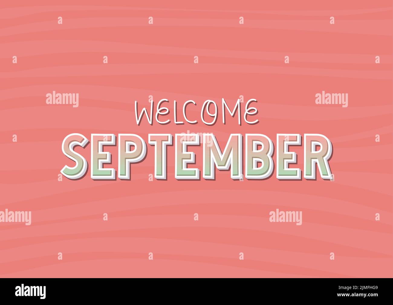poster of welcome september Stock Vector Image & Art - Alamy