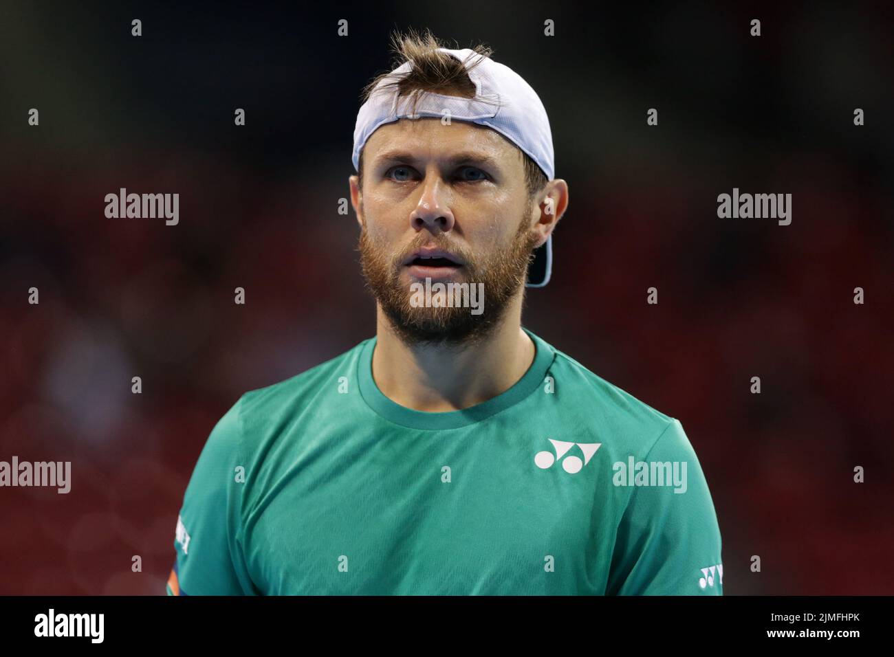 Denis Shapovalov vs Radu Albot, 2020 Sofia Open, ATP 250 Stock Photo ...