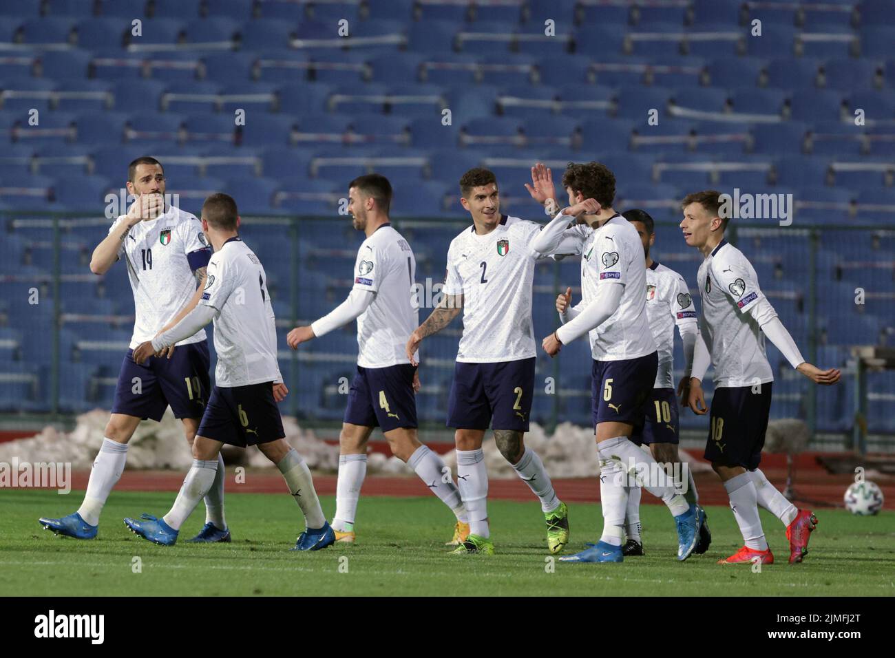 Bulgaria celebrate goal hi-res stock photography and images - Alamy
