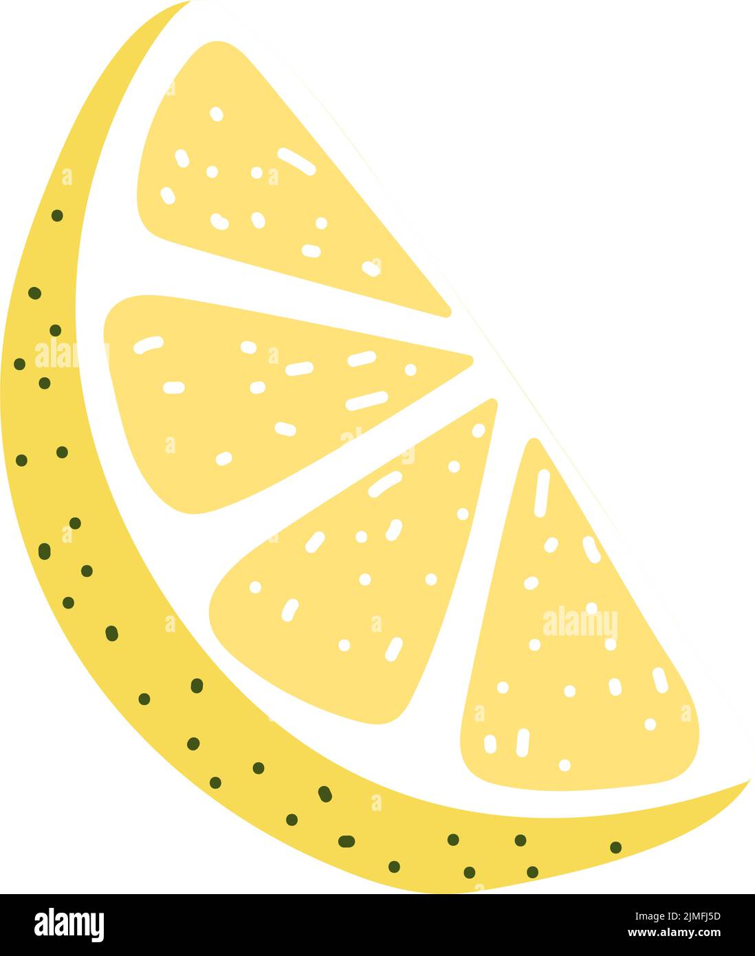 lemon slice illustration Stock Vector Image & Art - Alamy