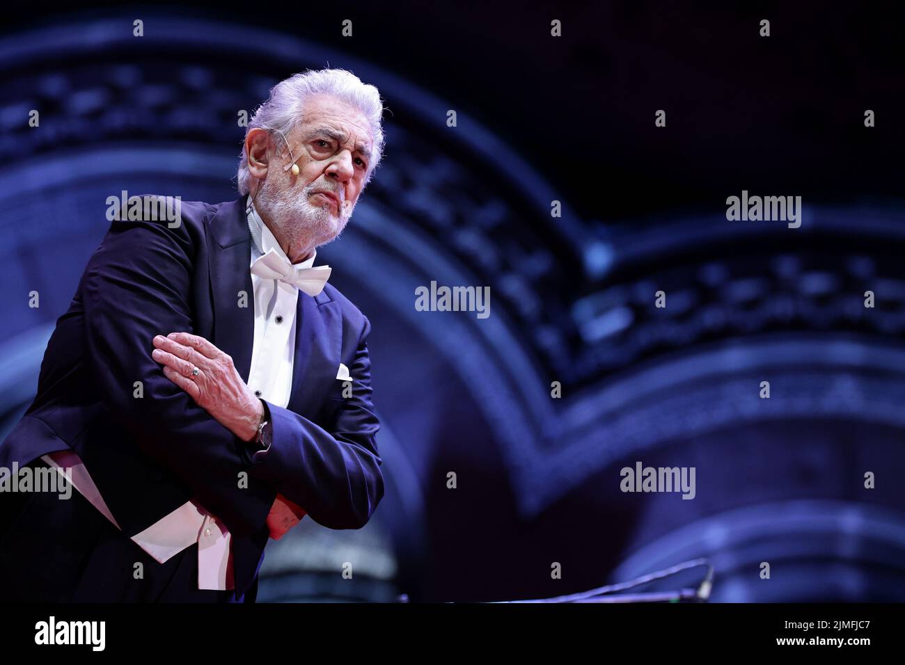 Opera singer Placido Domingo, Sofia, Bulgaria Stock Photo - Alamy