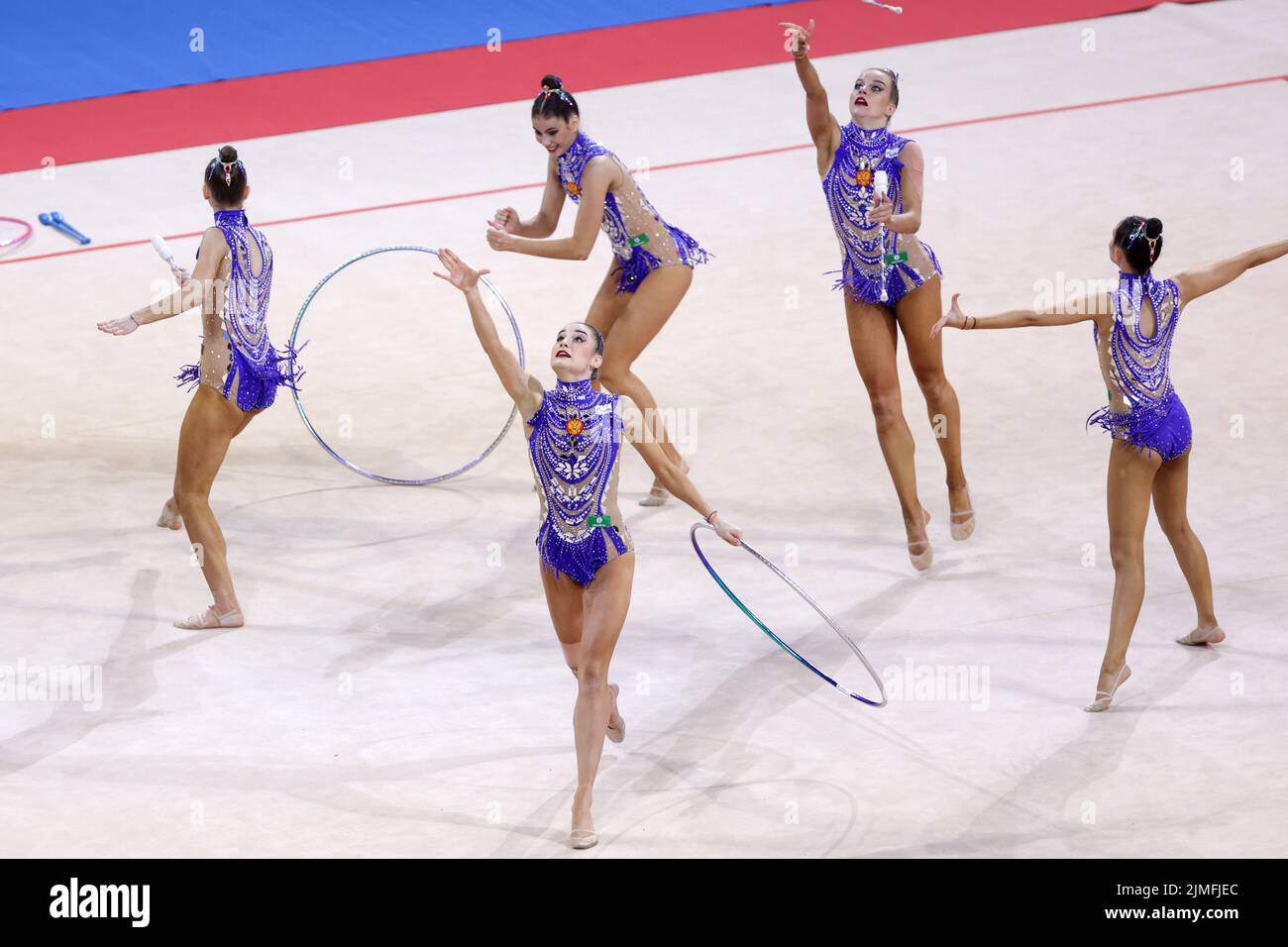 Rhythmic Gymnastics Sofia World Cup 2021, Sofia, Bulgaria Stock Photo ...