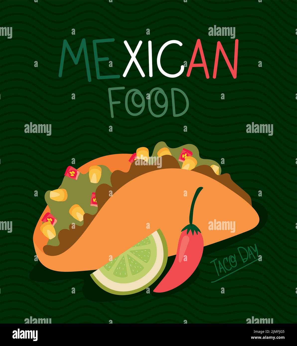 mexican food poster Stock Vector Image & Art - Alamy