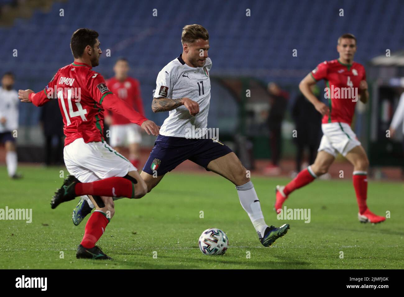 Bulgaria vs Italy - FIFA World Cup 2022 Qualifiers, Sofia, Bulgaria ...