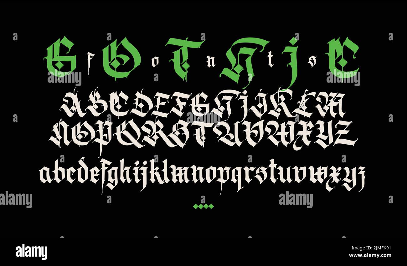 Fraktur font hi-res stock photography and images - Alamy
