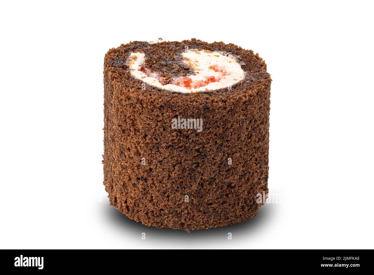 Black forest roll cake hi-res stock photography and images - Alamy