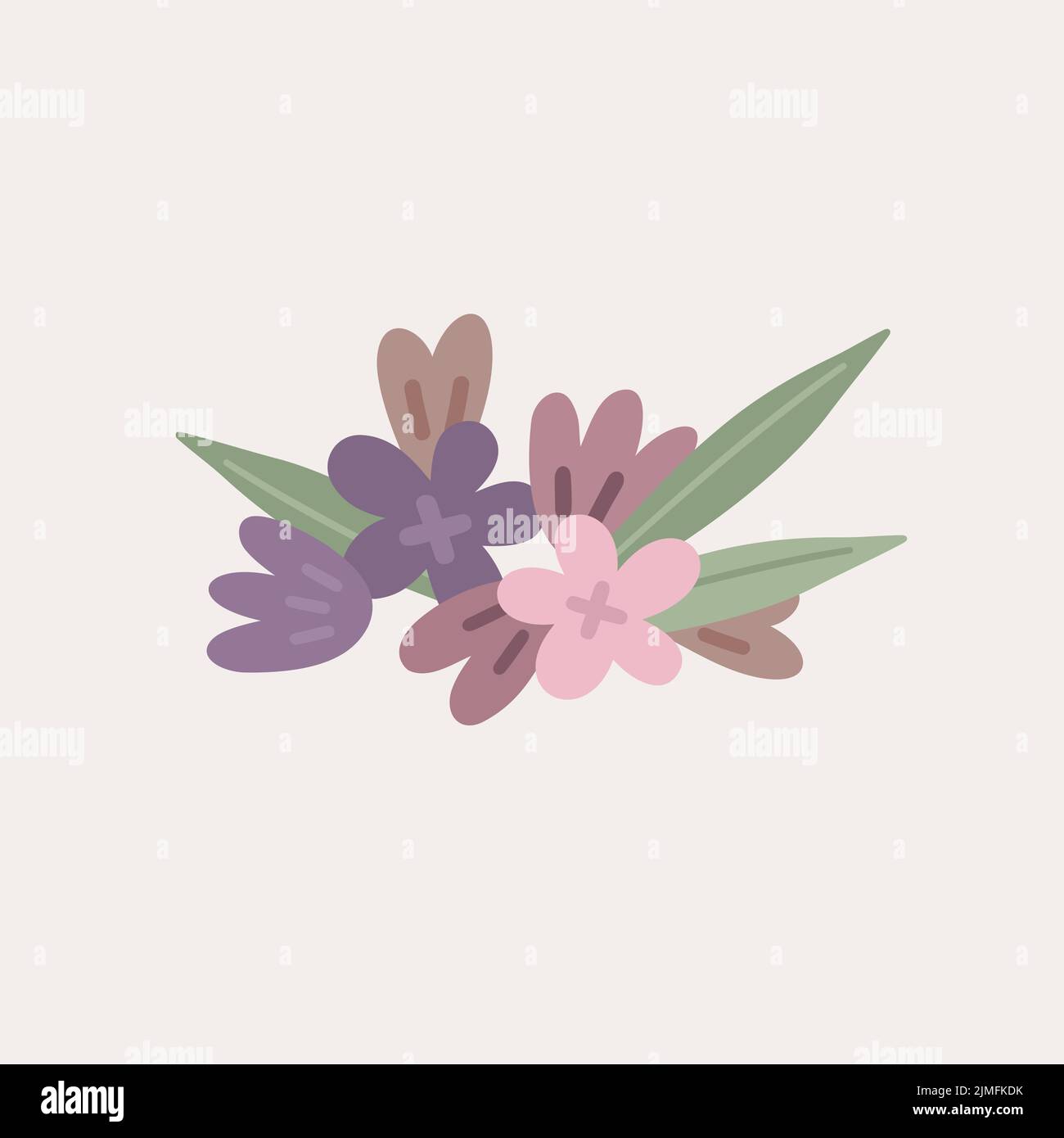 So cute flower Stock Vector Images - Alamy
