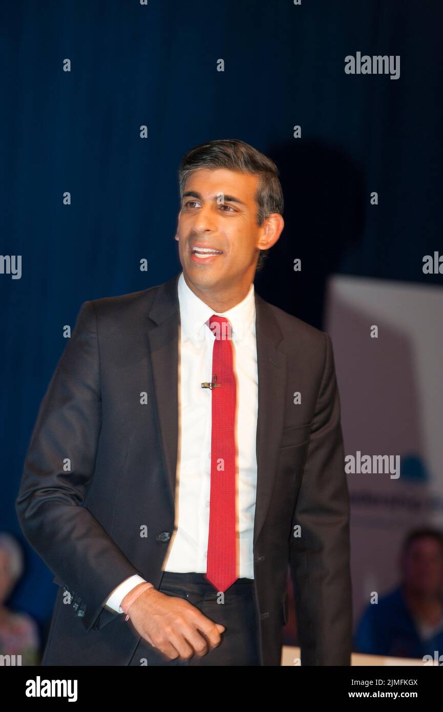 Rishi Sunak, former Conservative Chancellor, MP for Richmond (Yorks) in ...