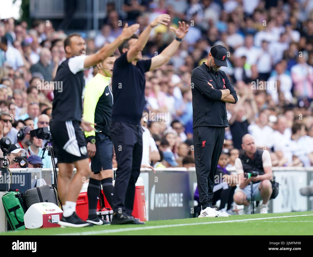 Jurgen klopp 2022 fulham hi-res stock photography and images - Alamy