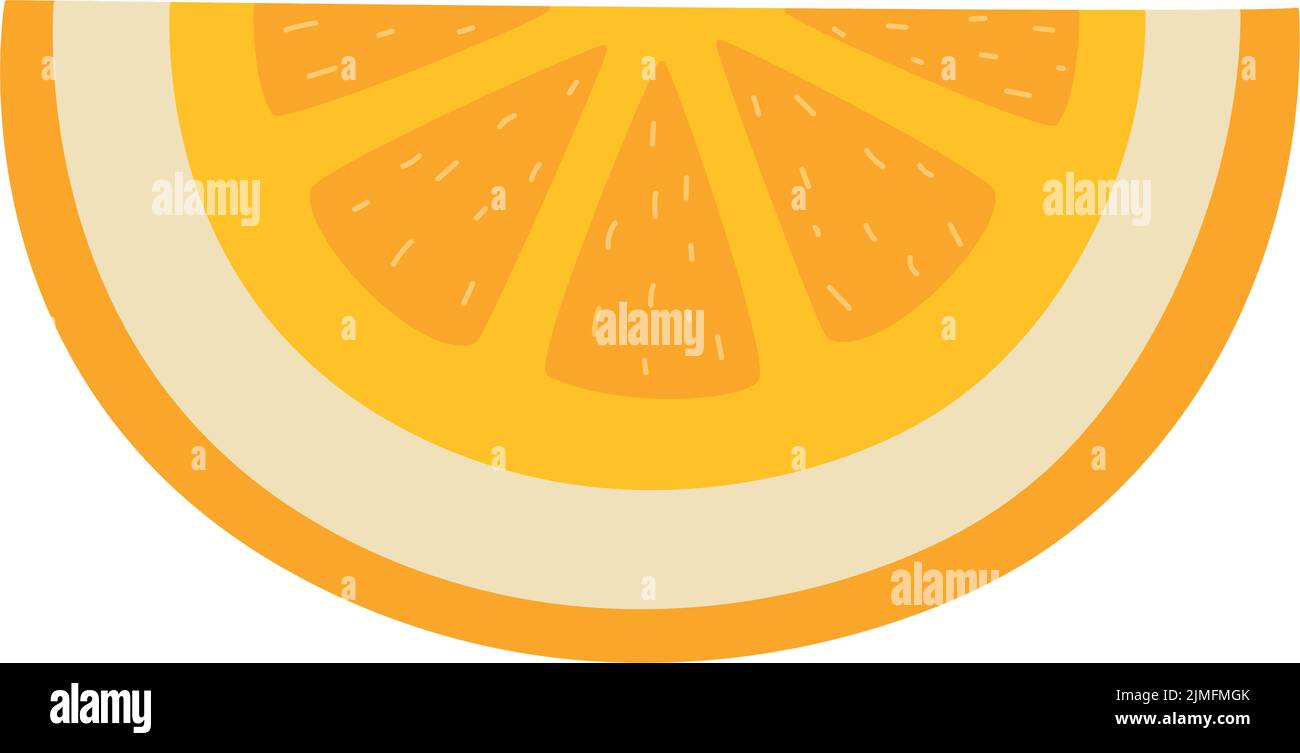 orange slice design Stock Vector Image & Art - Alamy